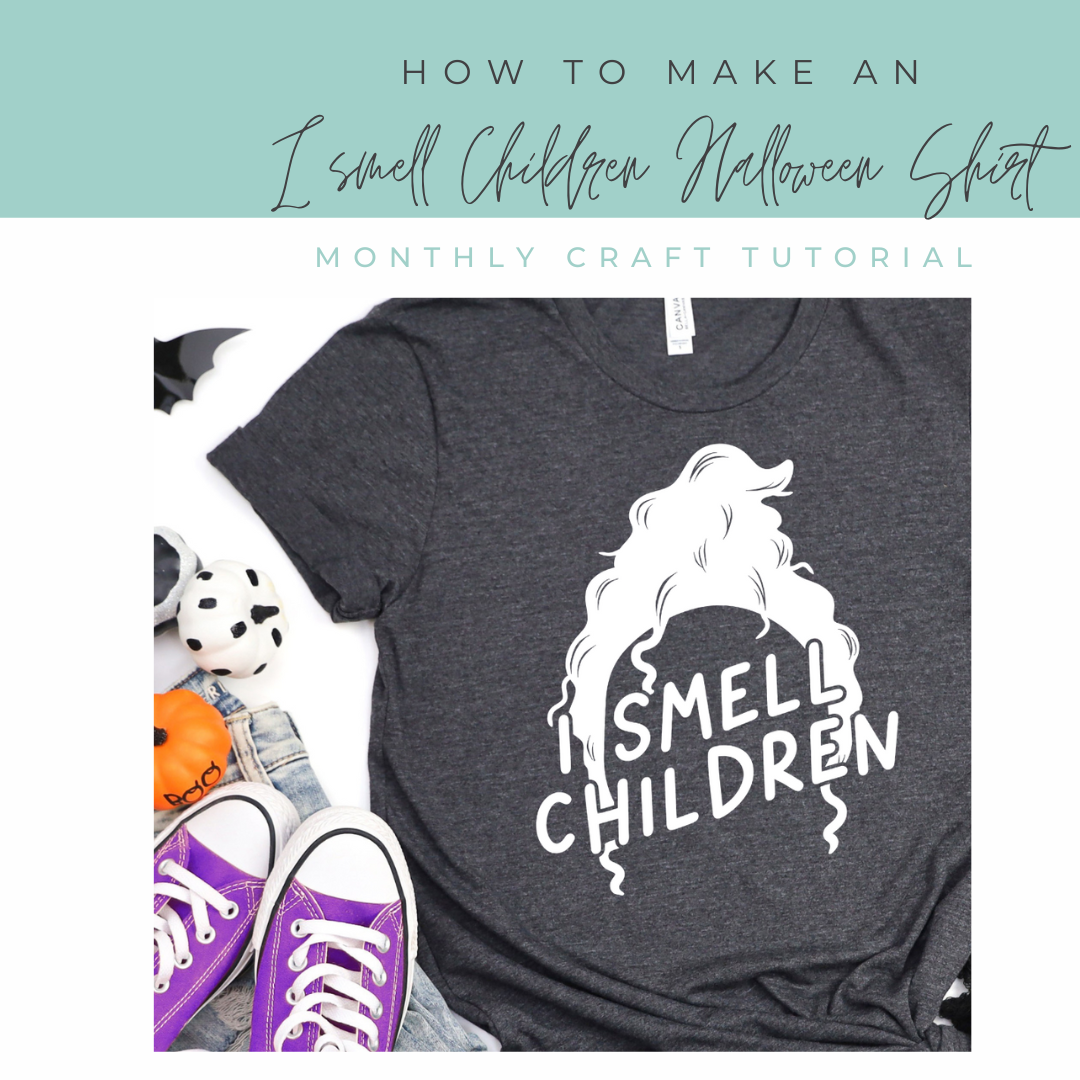 How to make a I Smell Children Halloween Shirt- Free Svg Included ...